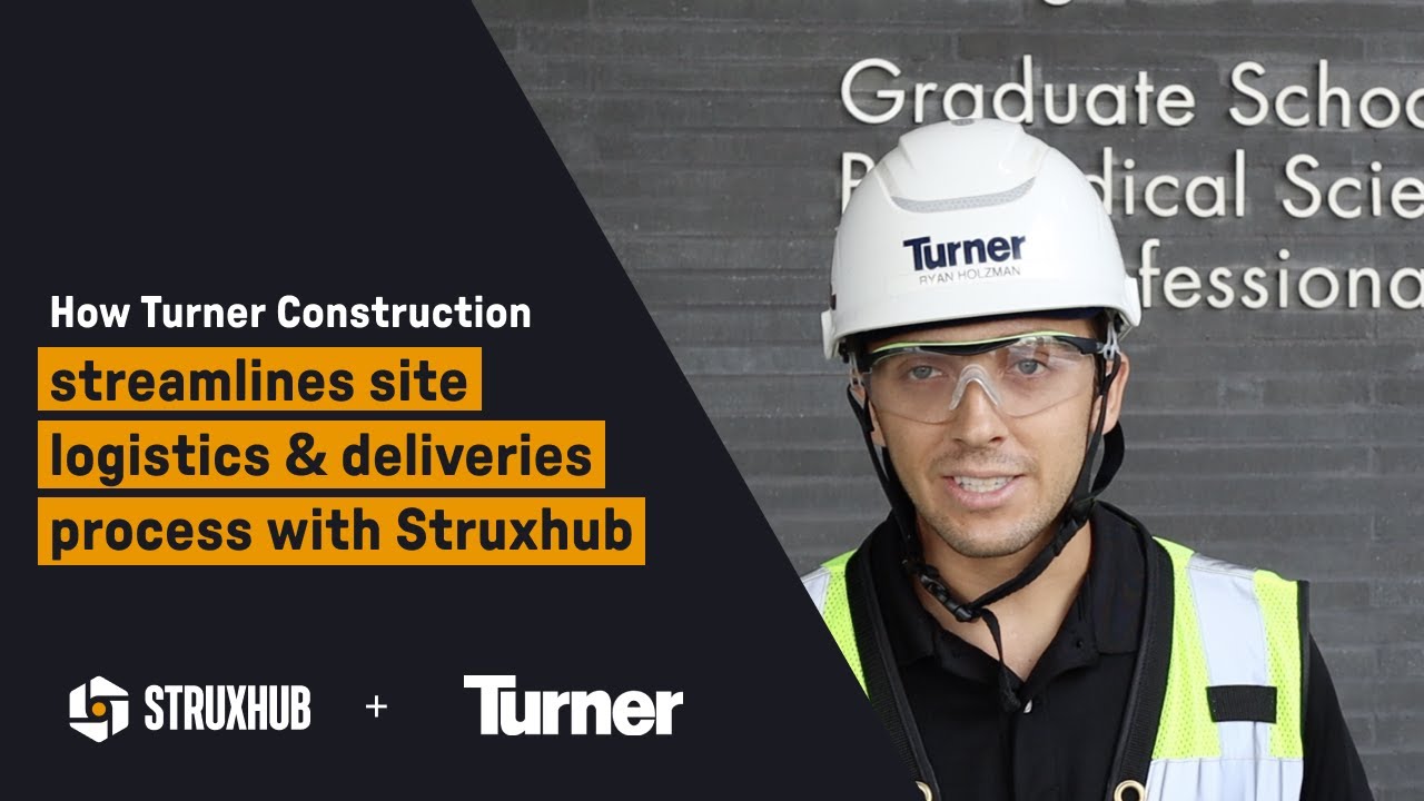 How Turner Construction Streamlines the Site Logistics & Deliveries ...