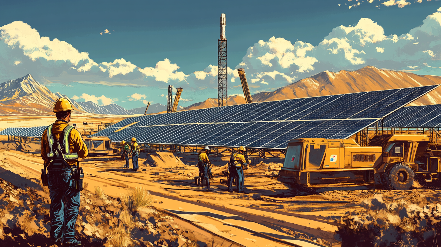 AI and Robotics in Solar Farm Construction | Smart Construction Project ...